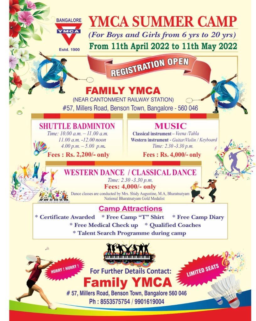 YMCA Bangalore – Young Men's Christian Association